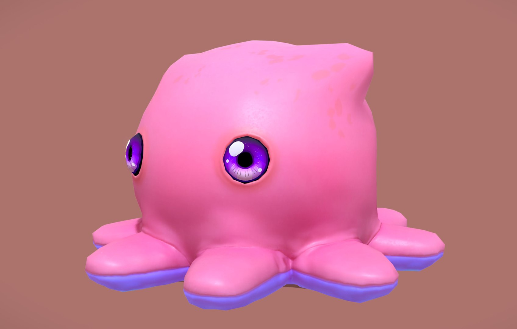 Cute Octopuss 1 - Animated Model - TurboSquid 2110043