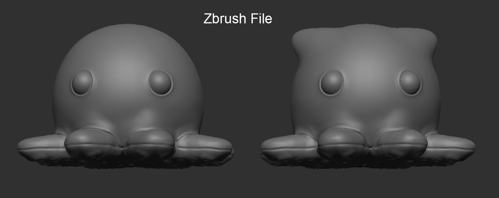 Cute Octopuss 1 - Animated Model - TurboSquid 2110043