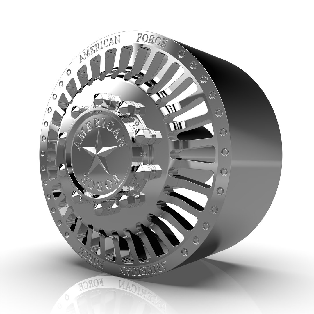 AMERICAN FORCE N11 LEGION DRW WHEEL 3D model - TurboSquid 2145810