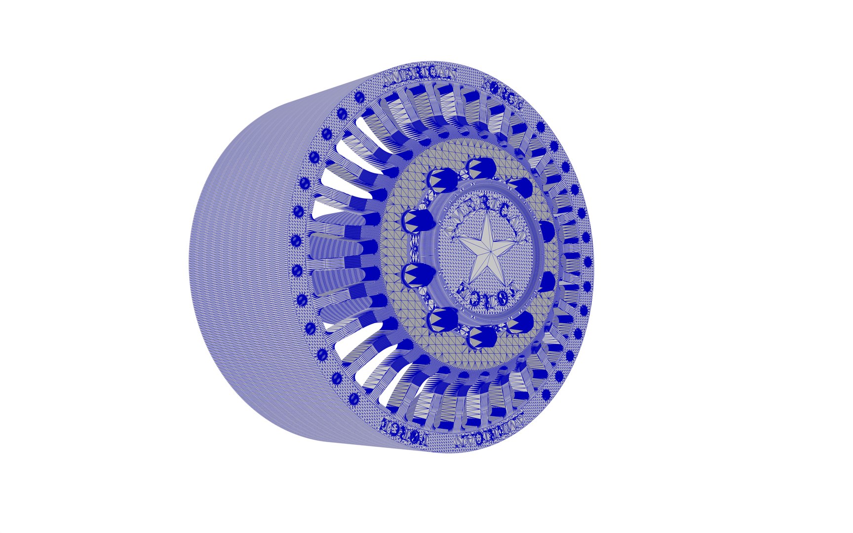 AMERICAN FORCE N11 LEGION DRW WHEEL 3D Model - TurboSquid 2145810