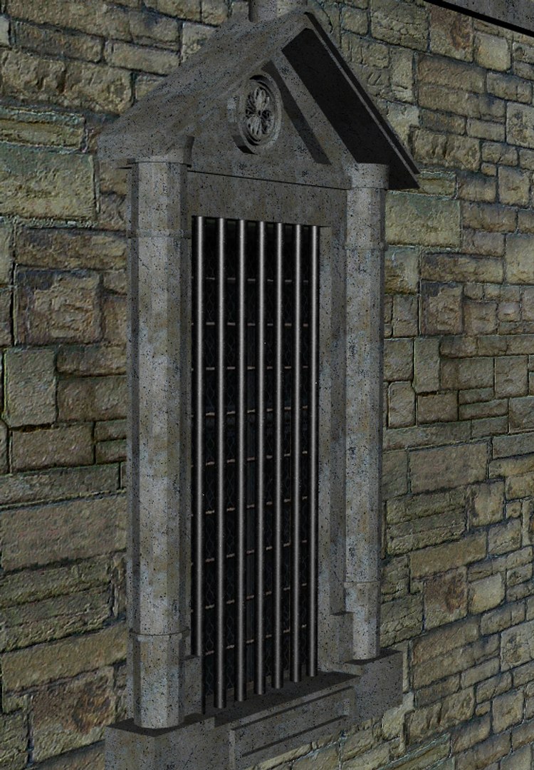 3D Window Medieval Castle - TurboSquid 1168101