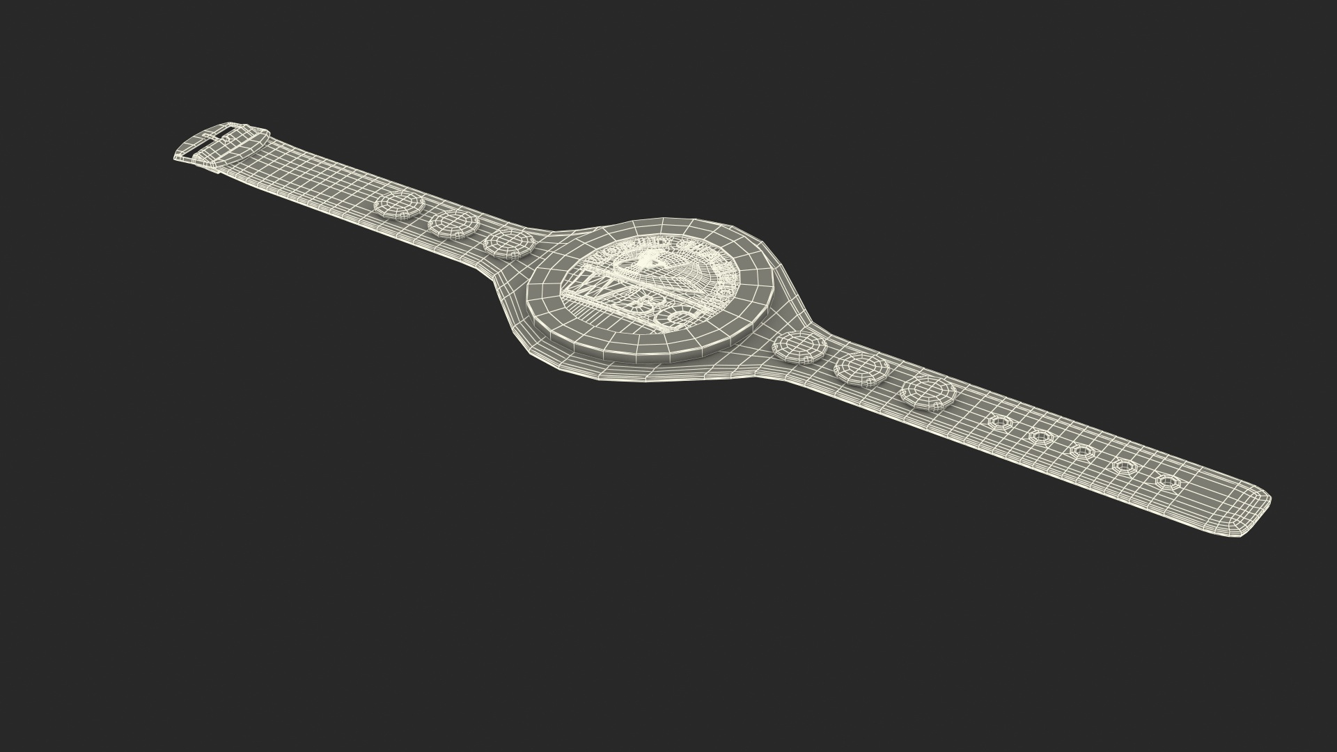 Wbc Championship Boxing Belt 3D Model - TurboSquid 1472477