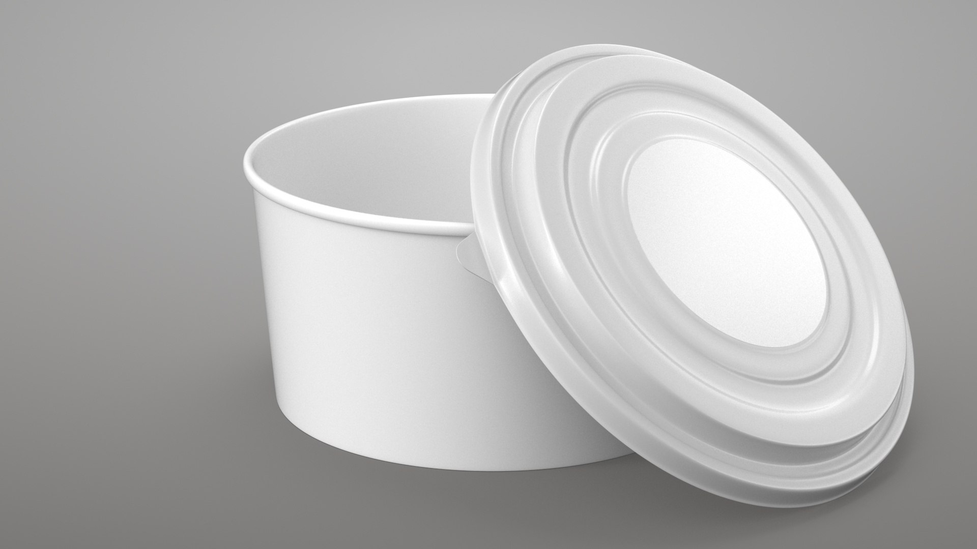 3D Model Collection Food Container 2 In 1 PBR - TurboSquid 2233062