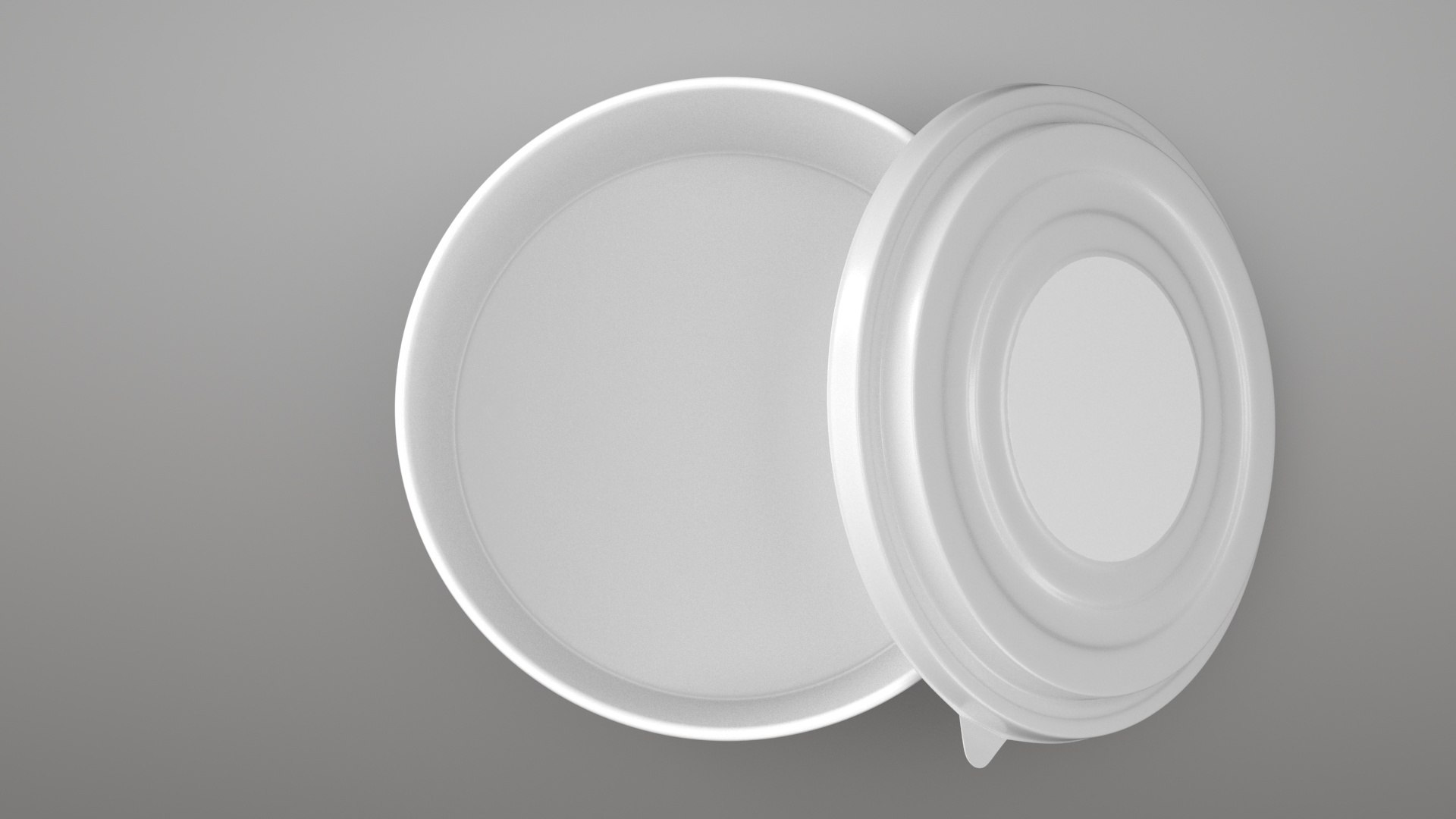 3D Model Collection Food Container 2 In 1 PBR - TurboSquid 2233062