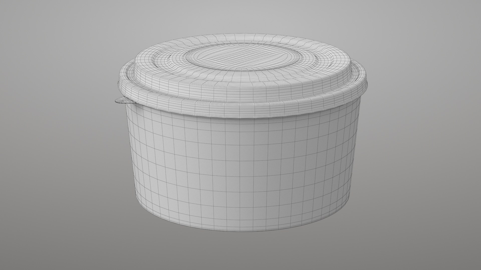 3D Model Collection Food Container 2 In 1 PBR - TurboSquid 2233062