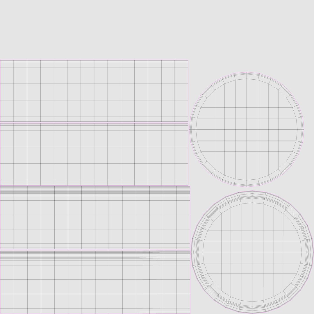 3D Model Collection Food Container 2 In 1 PBR - TurboSquid 2233062