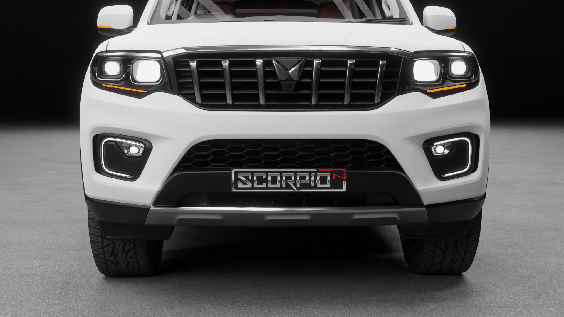 3D Model Mahindra Scorpio-N 2024 With Full Interior 3D Model ...