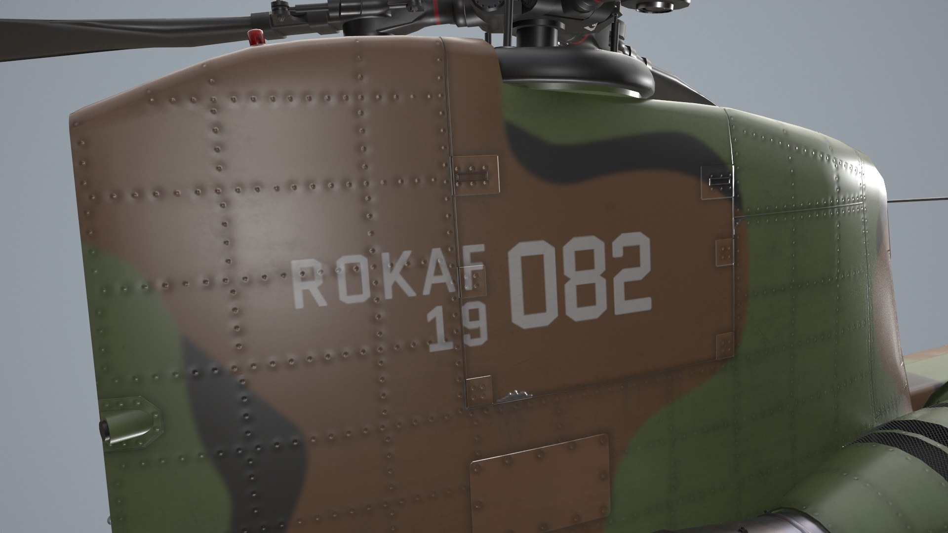 CH-47 Chinook Korean Air Force Basic Animation 3D model - TurboSquid ...