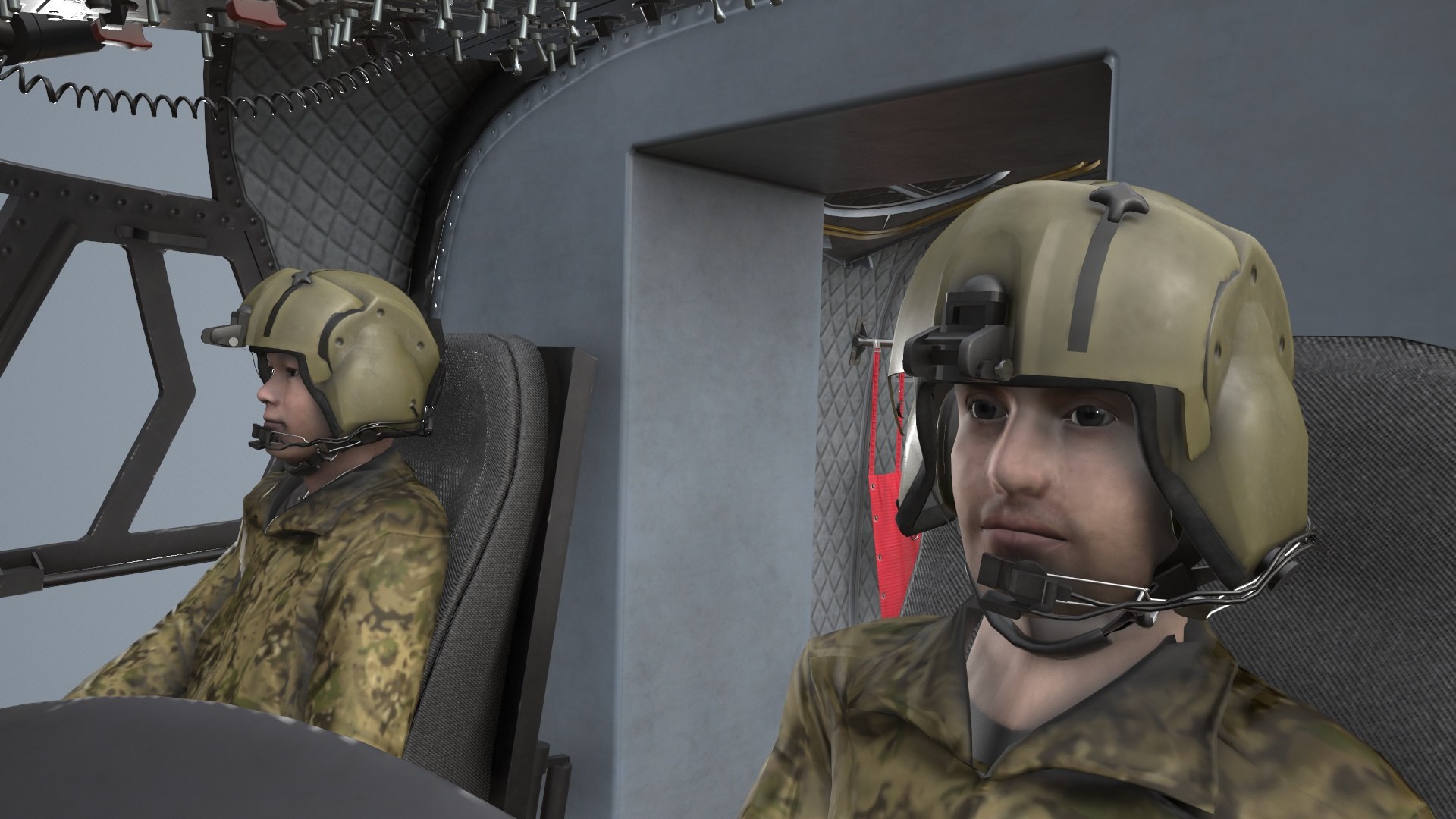 CH-47 Chinook Korean Air Force Basic Animation 3D model - TurboSquid ...