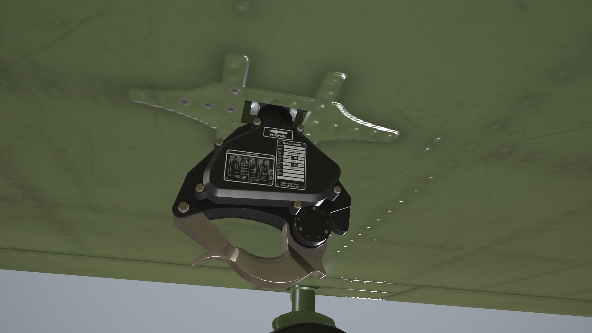 CH-47 Chinook Korean Air Force Basic Animation 3D model - TurboSquid ...