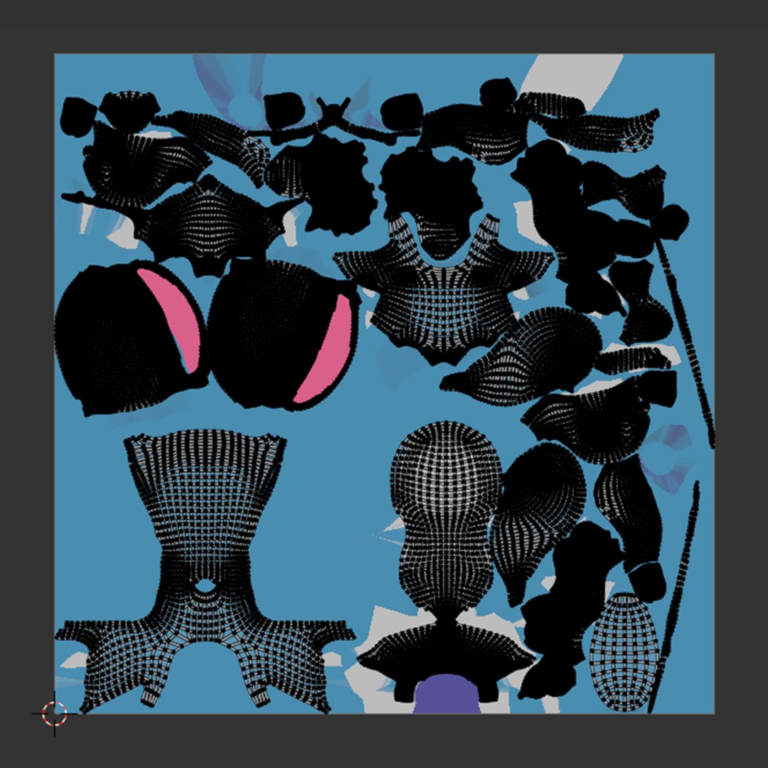 Blue Sky Rabbit 3D Cartoon Model - TurboSquid 2232540