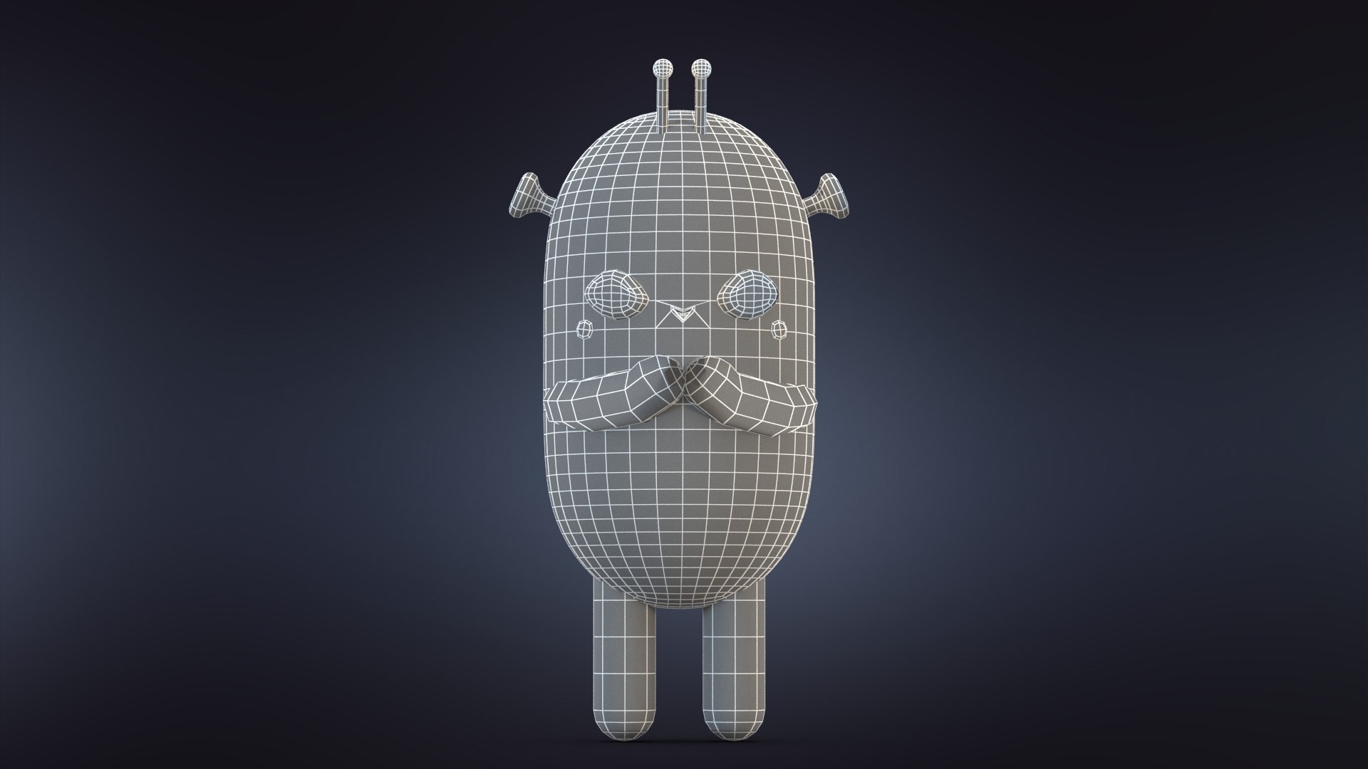 Cute cartoon alien 3D model - TurboSquid 1631212