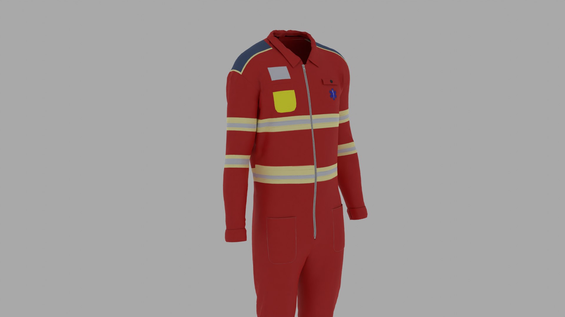 3D Paramedic Uniform - TurboSquid 1973260
