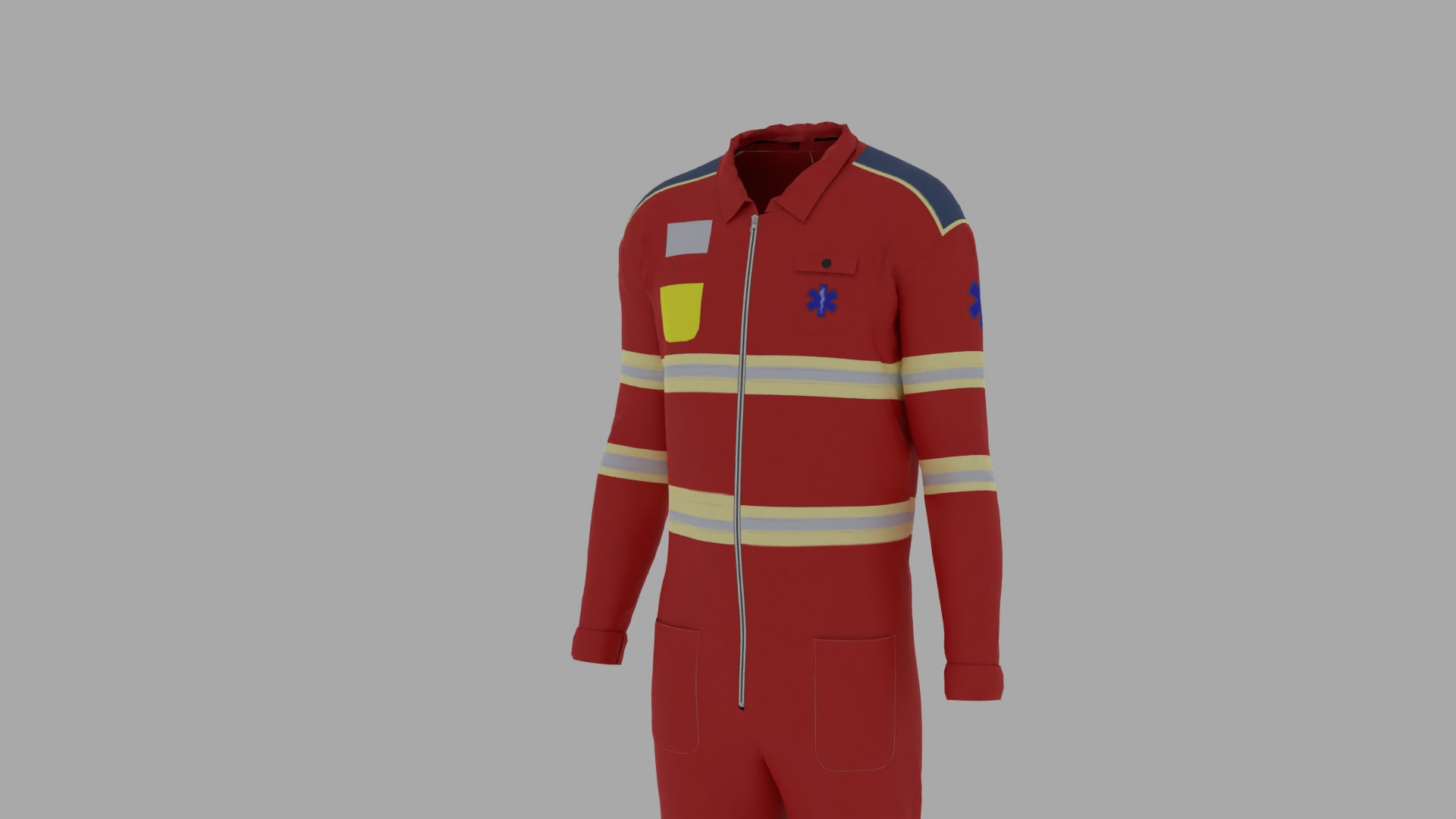 3D Paramedic Uniform - TurboSquid 1973260