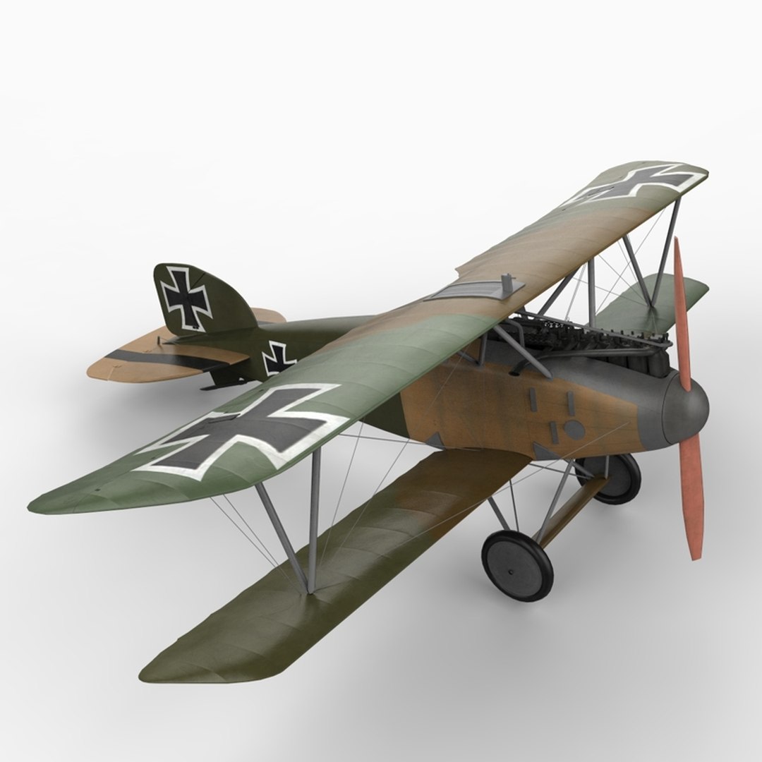 3d Model Albatros D Iii