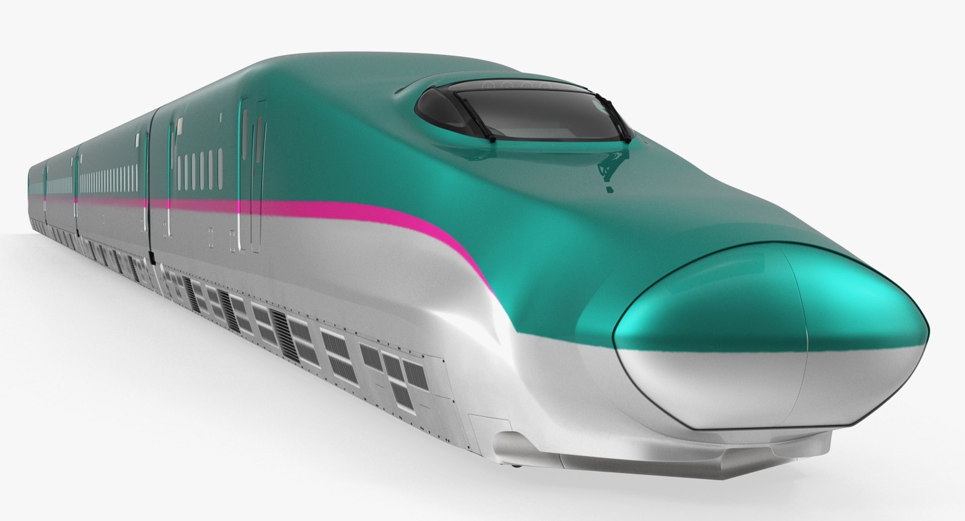 3D japanese shinkansen e5 speed train - TurboSquid 1272098