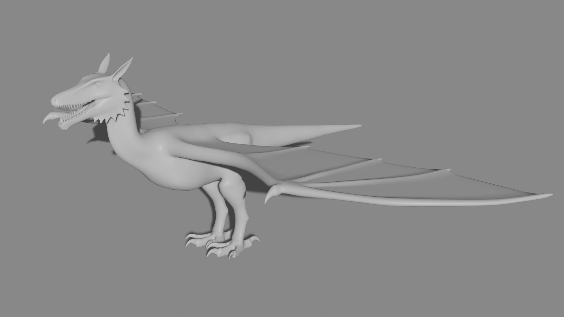 3D Medieval Dragon Model - TurboSquid 2117552