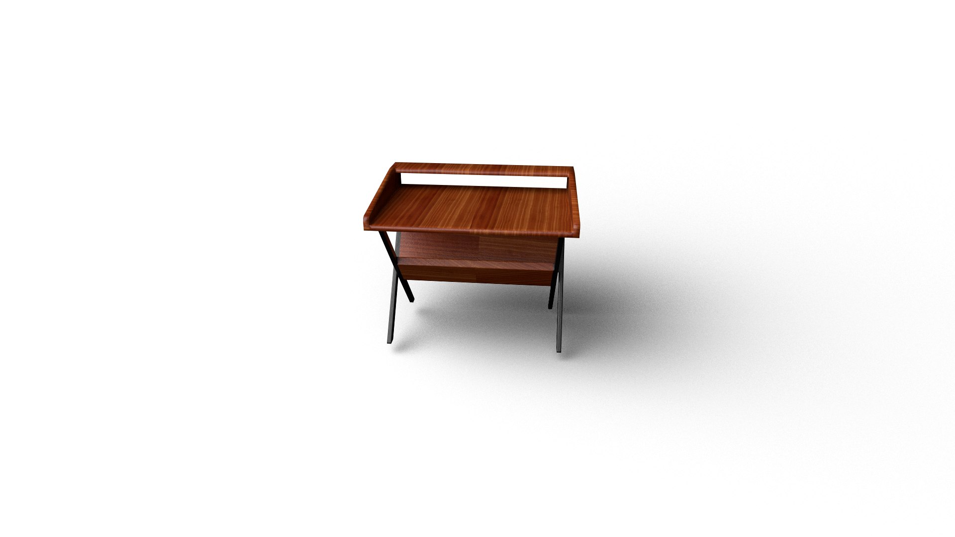Study Desk Model - TurboSquid 2154735