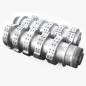 3D Model High Speed Hammer Mill - TurboSquid 1985983