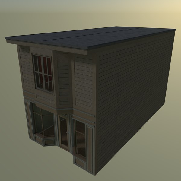 3d american building interior