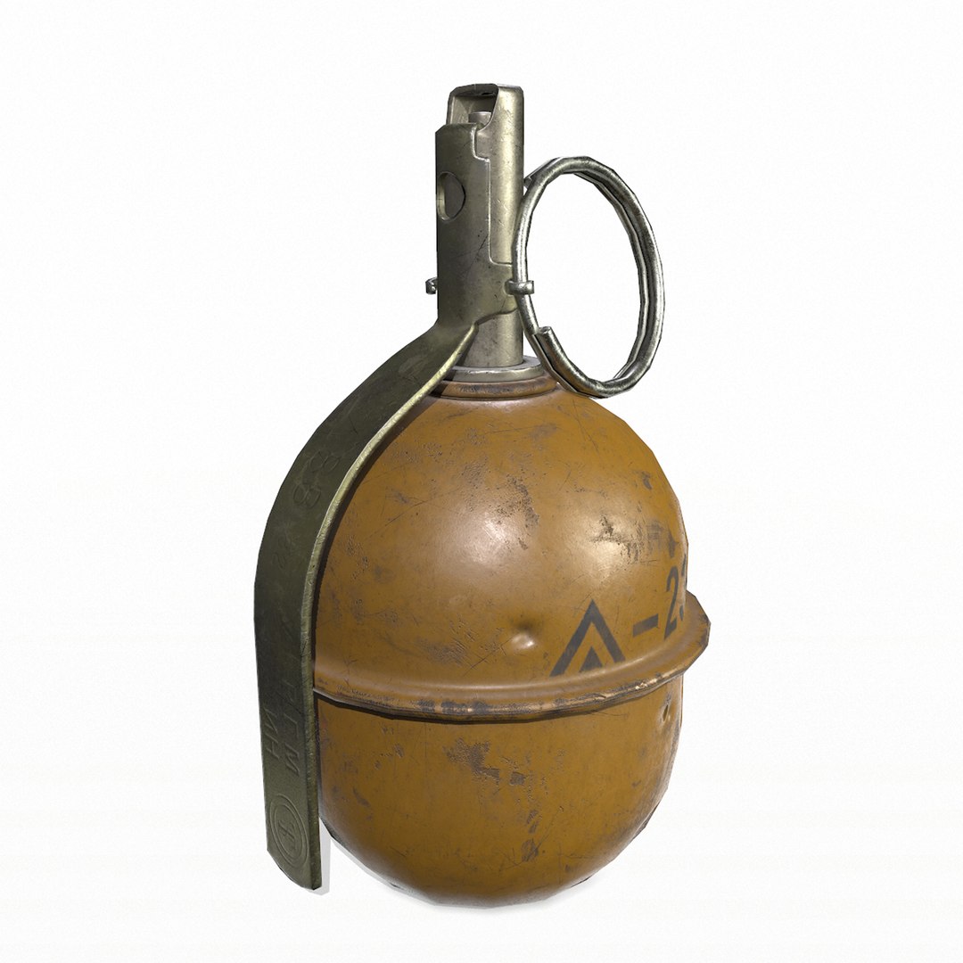 RGD-5 Hand Grenade 3D Model - TurboSquid 2186885