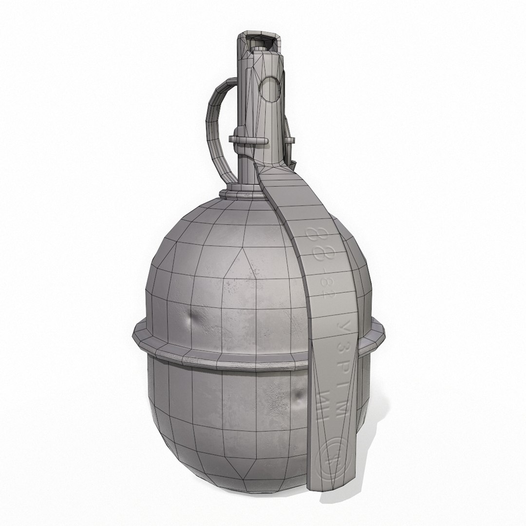 RGD-5 Hand Grenade 3D Model - TurboSquid 2186885