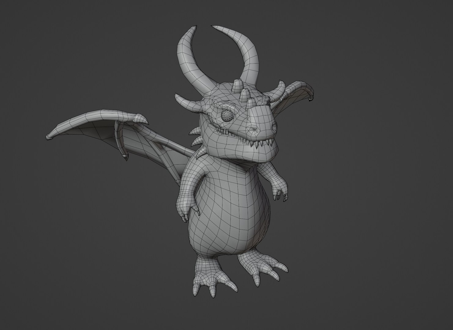 Cartoon Gold Dragon Animated Low-poly 3D Model 3D - TurboSquid 2187099