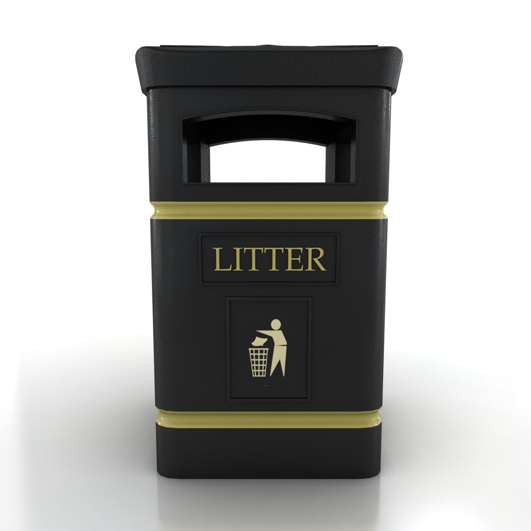 street bin 3d 3ds