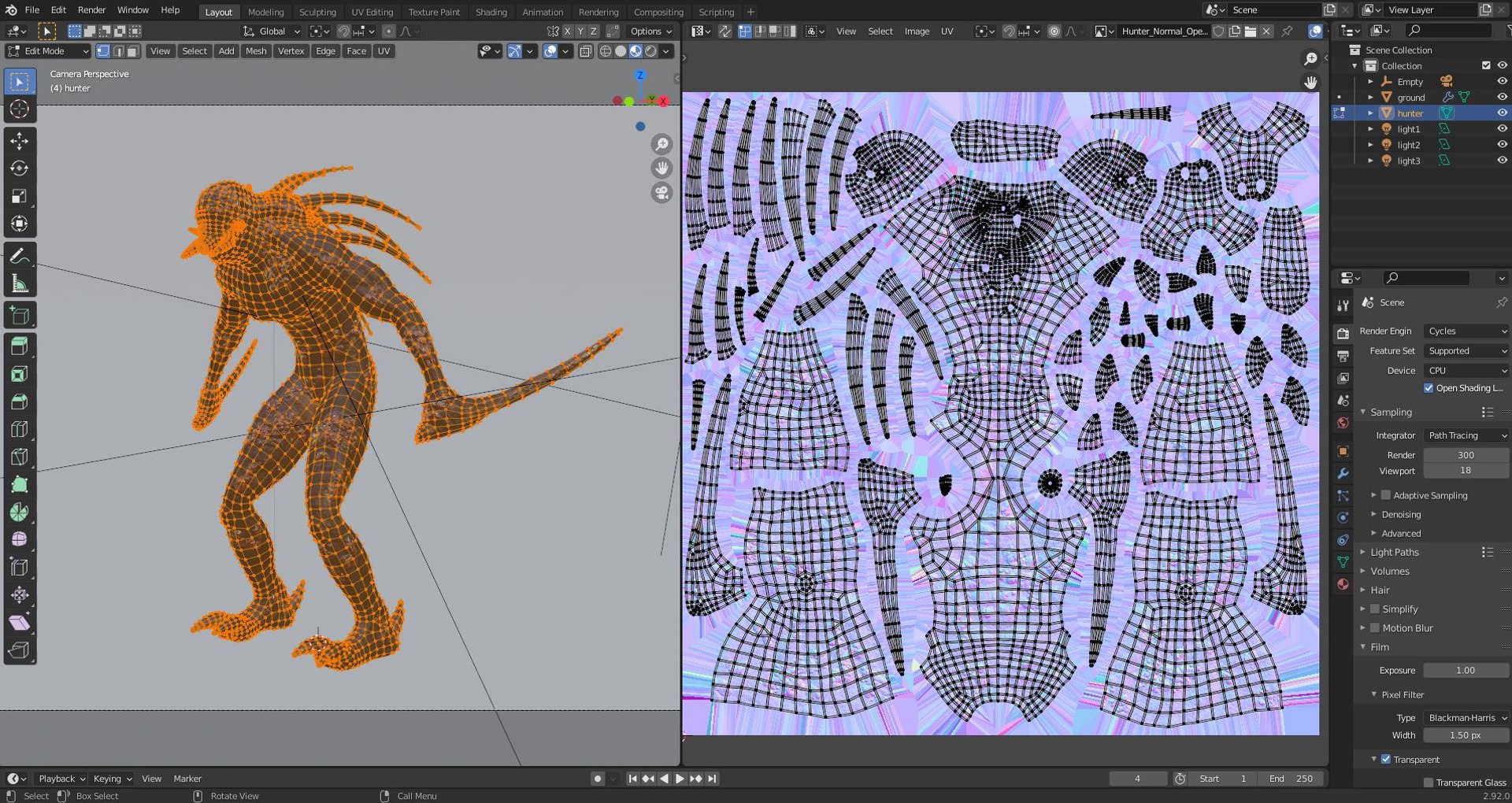 3D hunter - TurboSquid 1705334