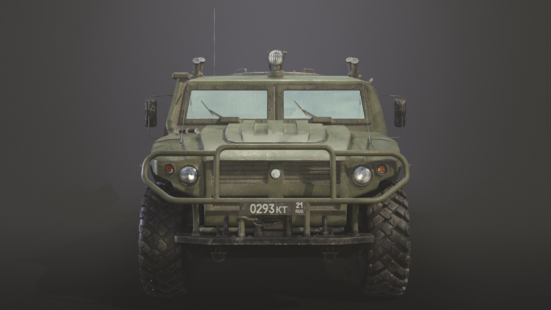 3D GaZ TIGR M 233015 Model - TurboSquid 1739356