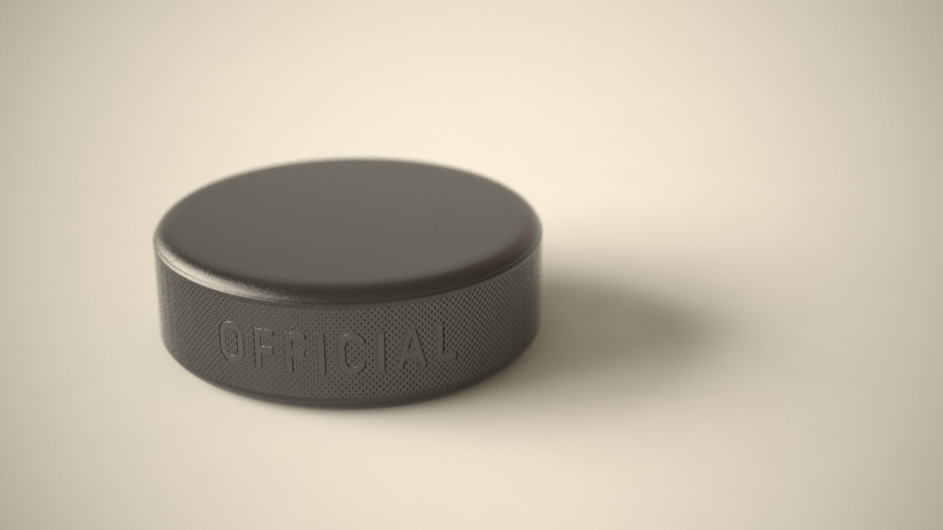Hockey Puck Official 3D Model - TurboSquid 1391164