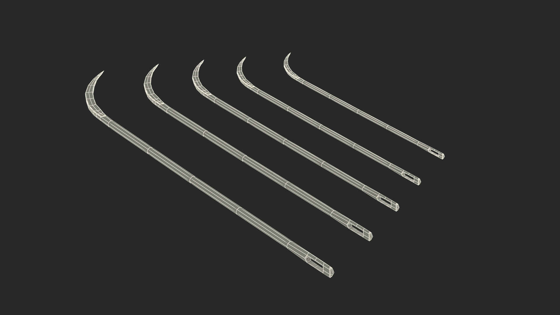 Half Curved Cutting Edge 3D Model - TurboSquid 1647012