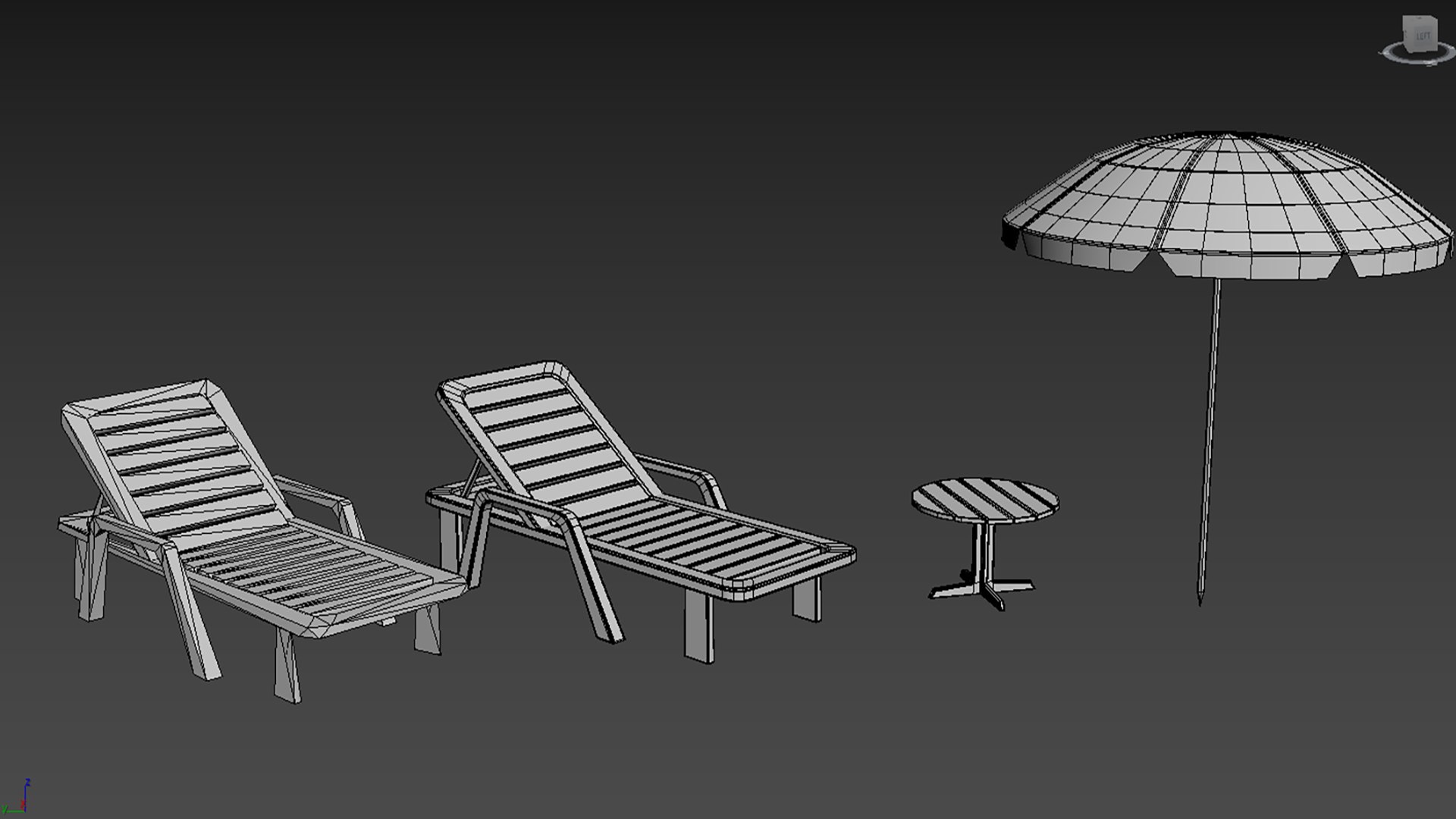 3D Model Tropical Beach Low Poly Asset Pack - TurboSquid 2117539