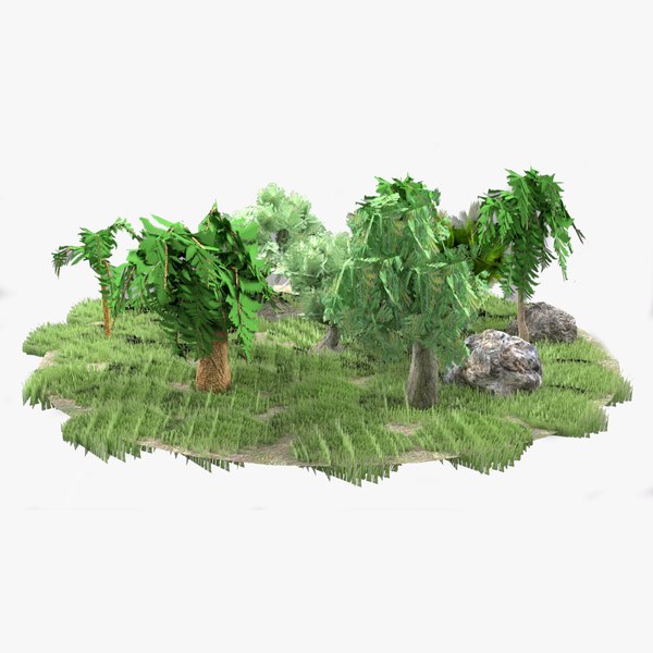 Jungle Trees model - TurboSquid 1798477