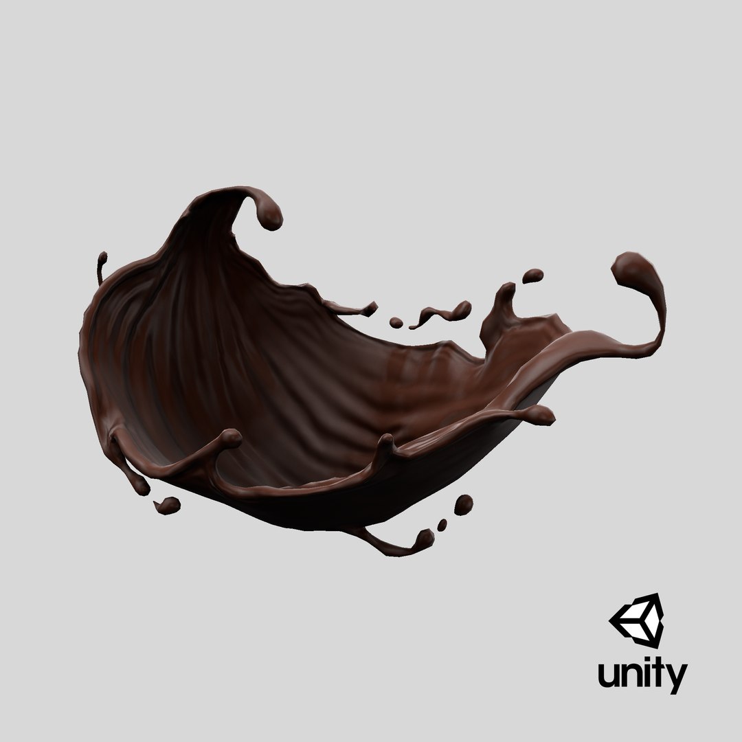 Free 3D Chocolate Splash Free 001 - TurboSquid 2271697