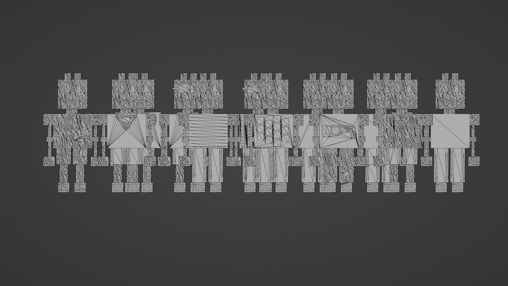 3D Unique Voxel Robots NFT Collection - TurboSquid 1851442