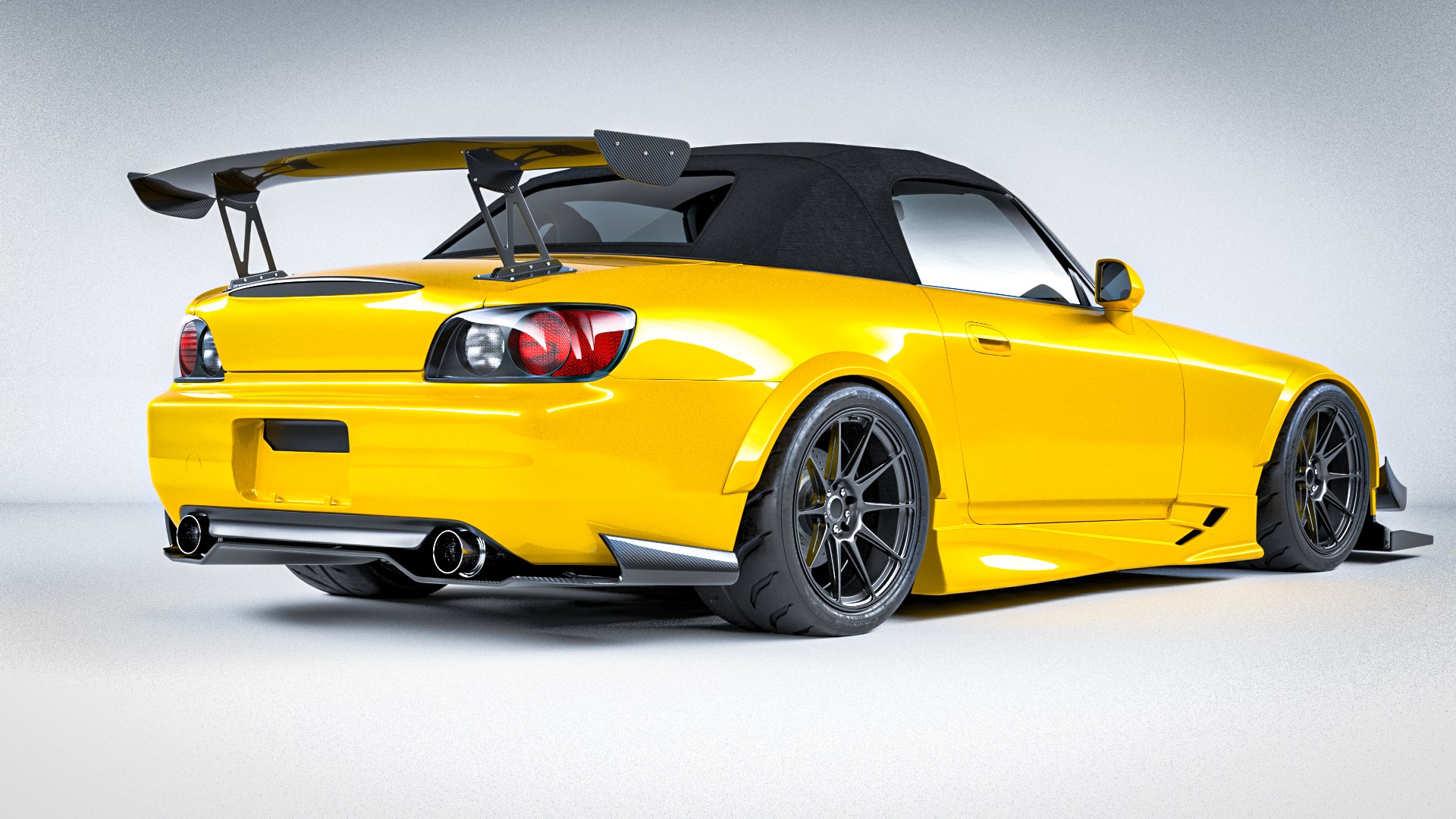 3D Honda S2000 Voltex AP1 - TurboSquid 1880623