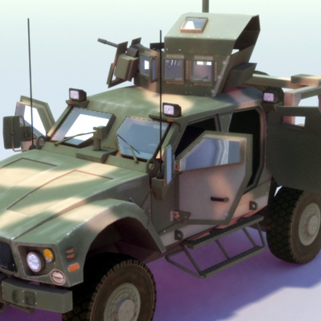 3ds 4x4 Mrap Jeep M-atv