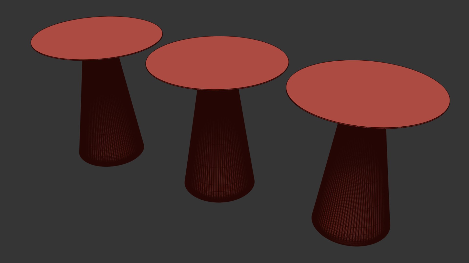Fade Plust Table 3D Model - TurboSquid 2200093