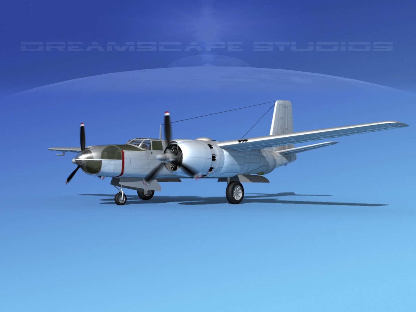 3d Douglas B-26c B-26 Bomber