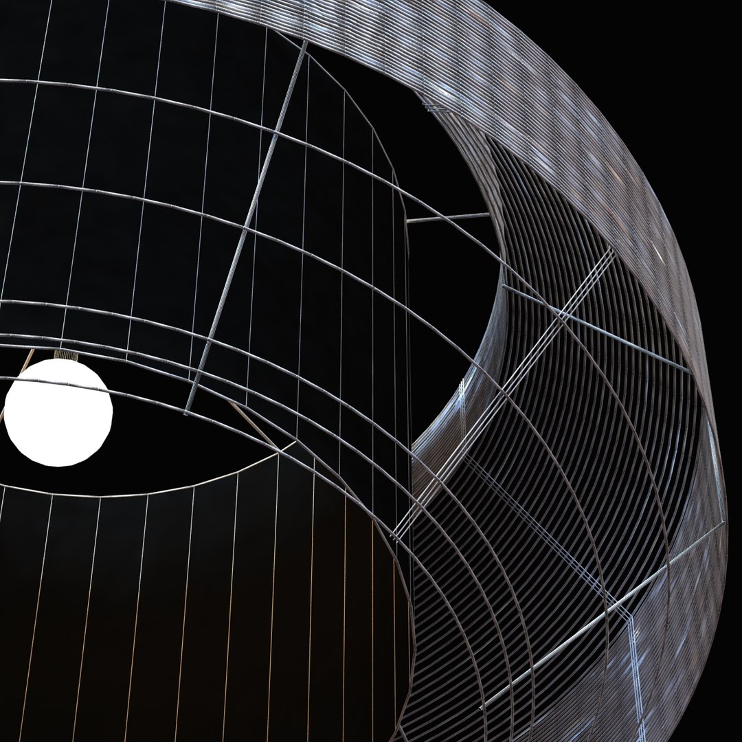 3d Lamp Mesh Pendant Model