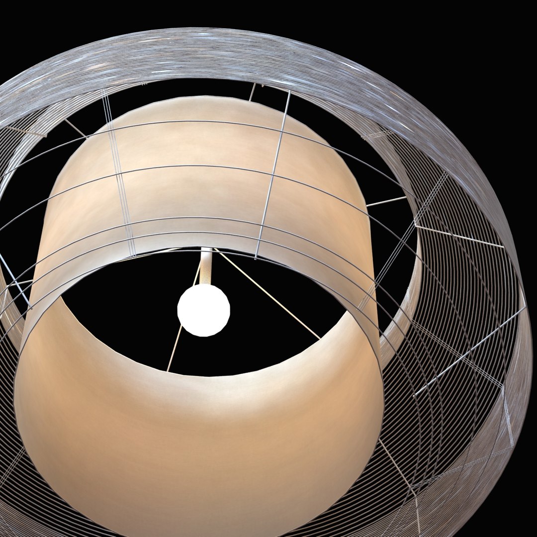 3d Lamp Mesh Pendant Model