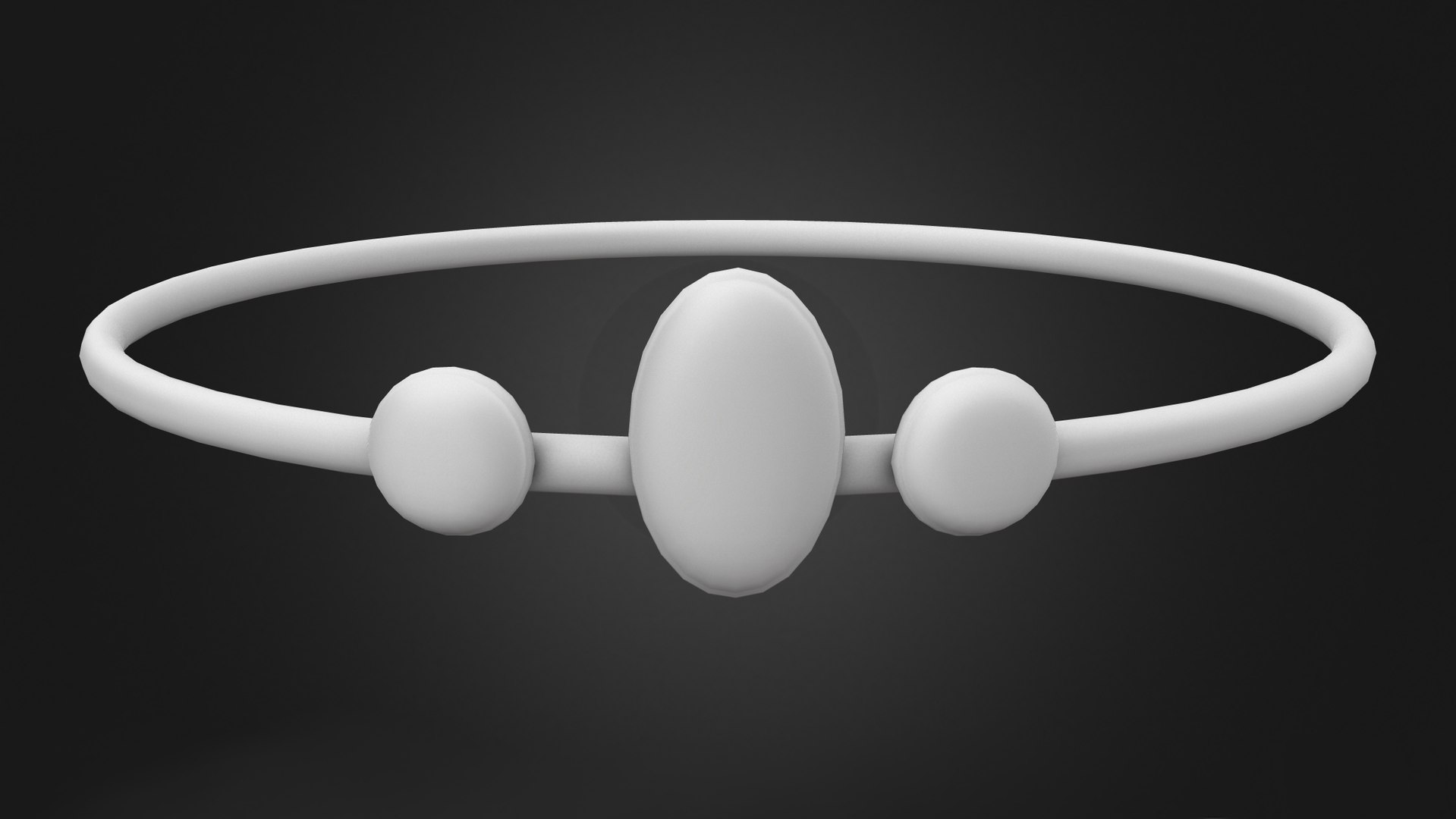 Princess Tiara With Blue Stones 3D Model - TurboSquid 1949627
