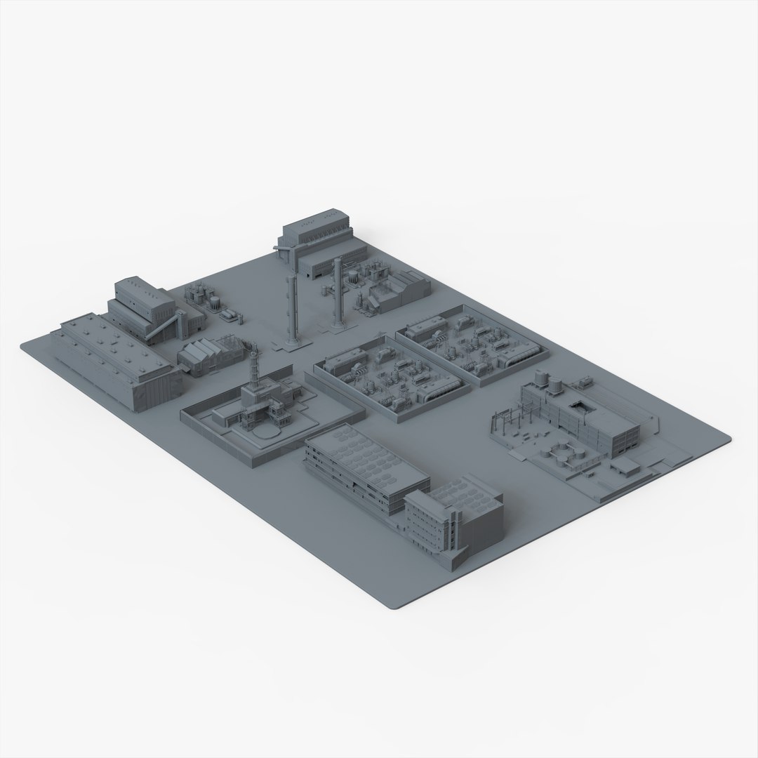 3D model Power Station - TurboSquid 2074196