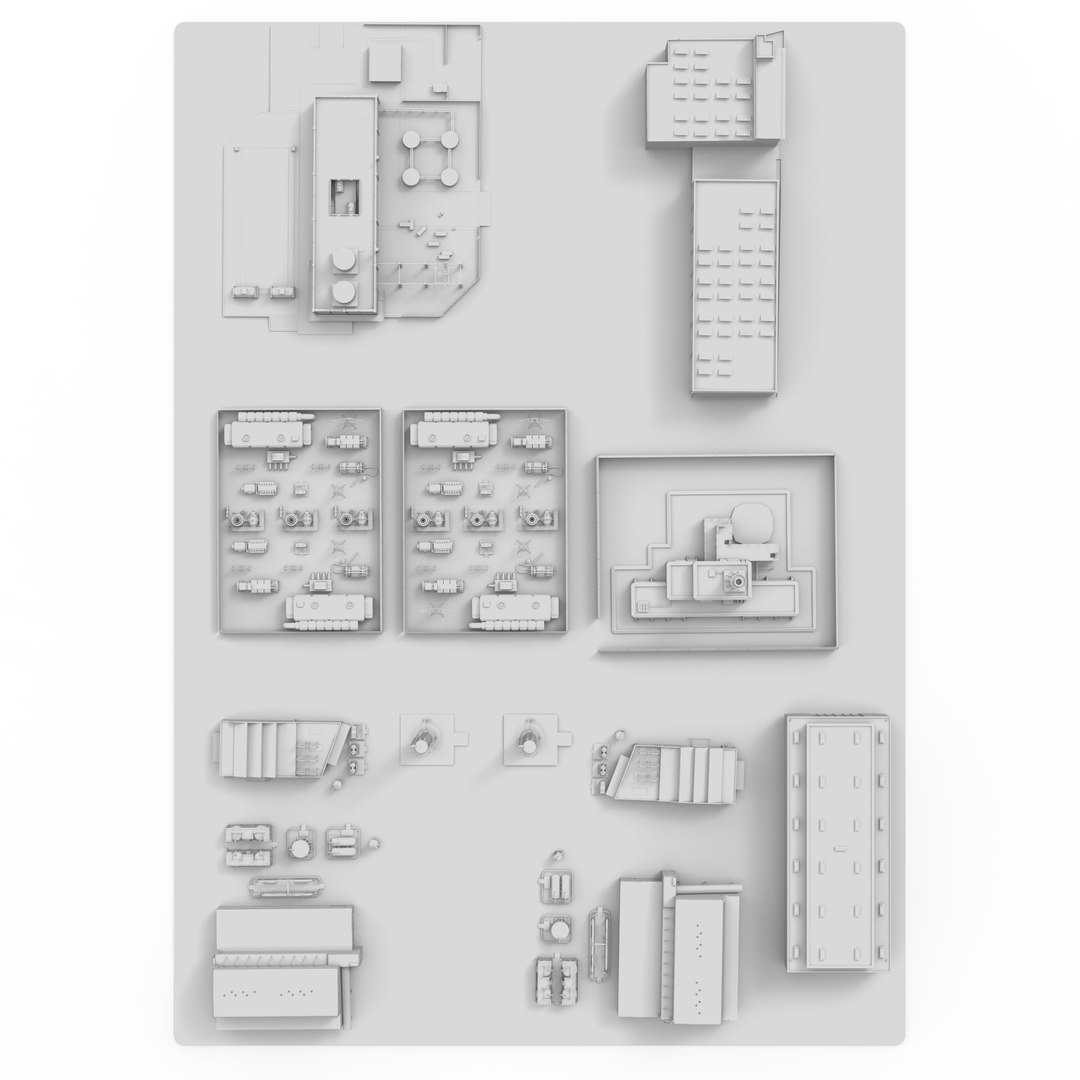3D Model Power Station - TurboSquid 2074196