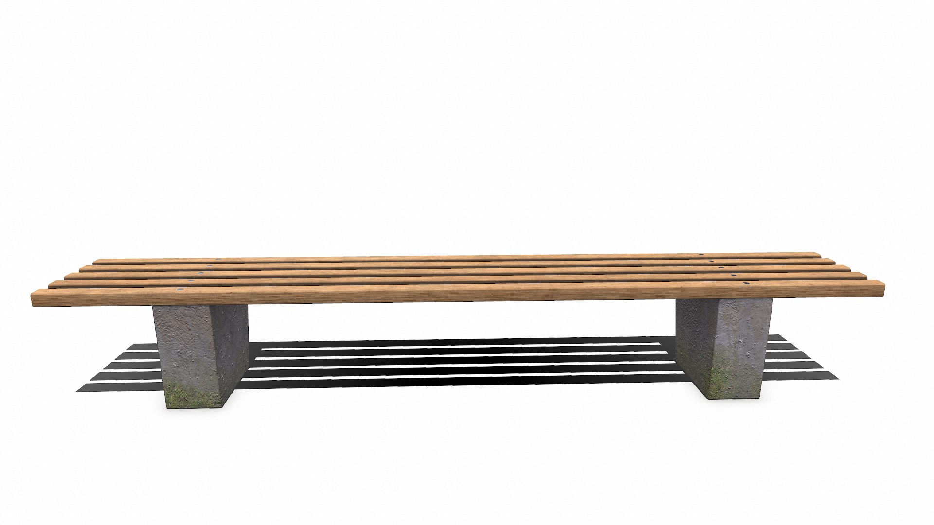 Free Outdoor Bench1 Low-poly PBR 3D Model - TurboSquid 2255511