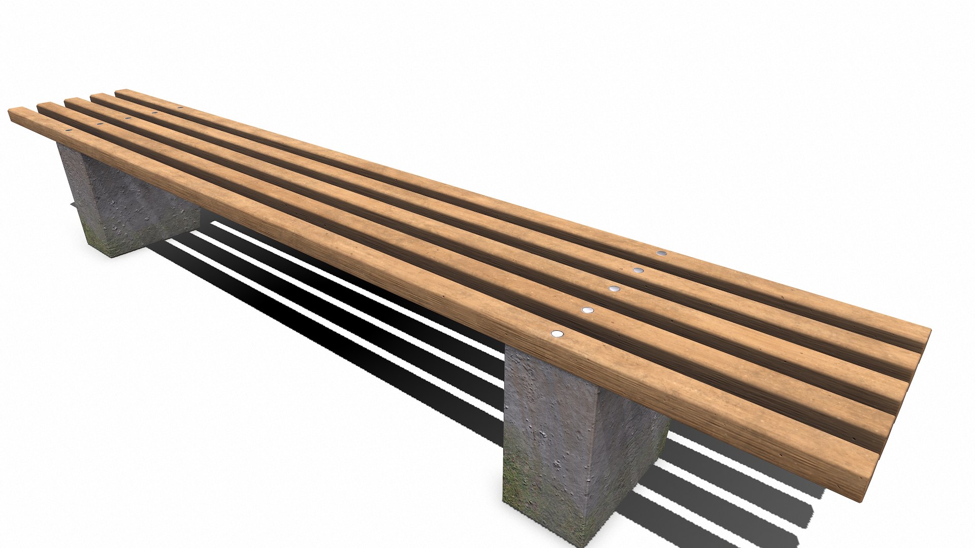 Free Outdoor Bench1 Low-poly PBR 3D Model - TurboSquid 2255511