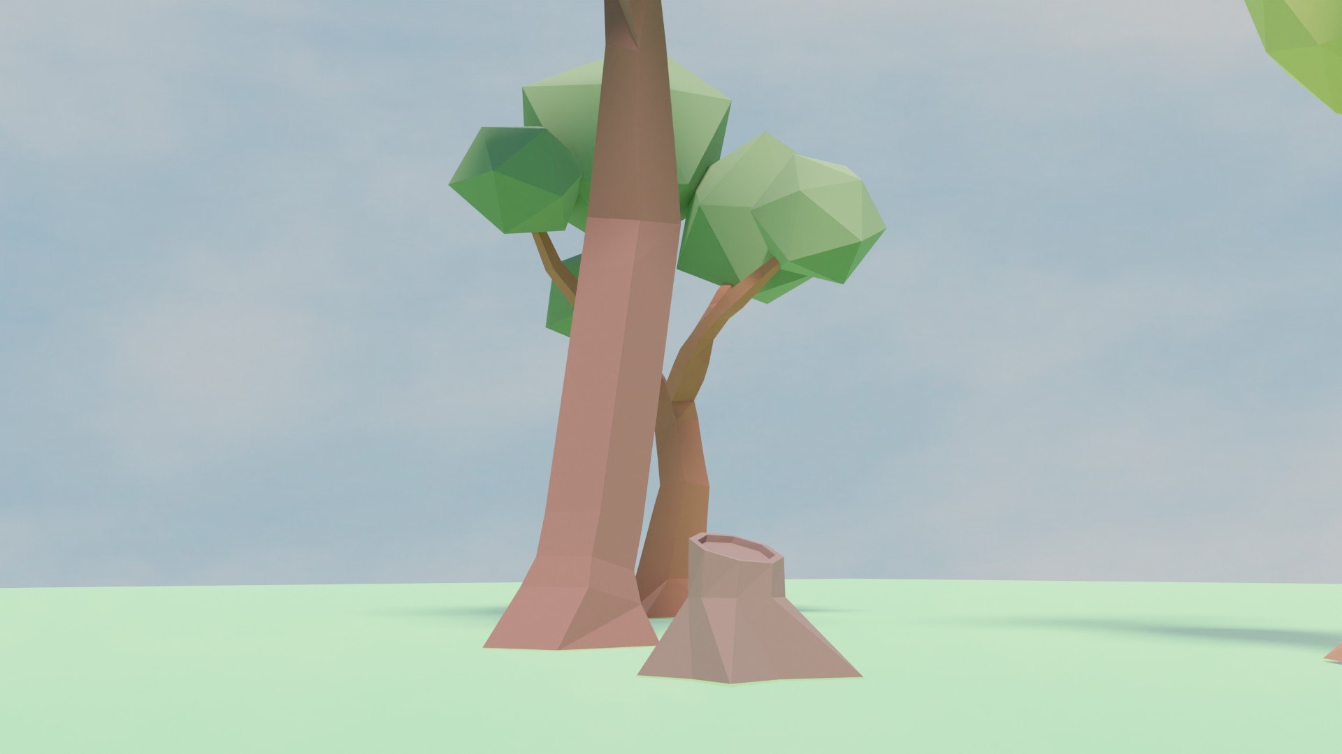 3D Low Poly Trees 01 Model - TurboSquid 2181186