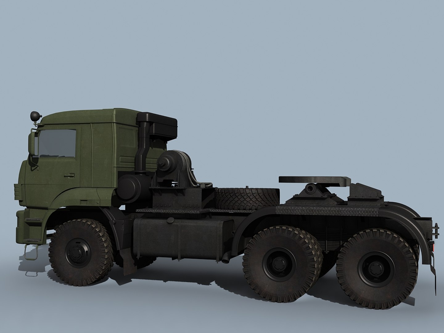 Kamaz-65225 Truck 3d Model