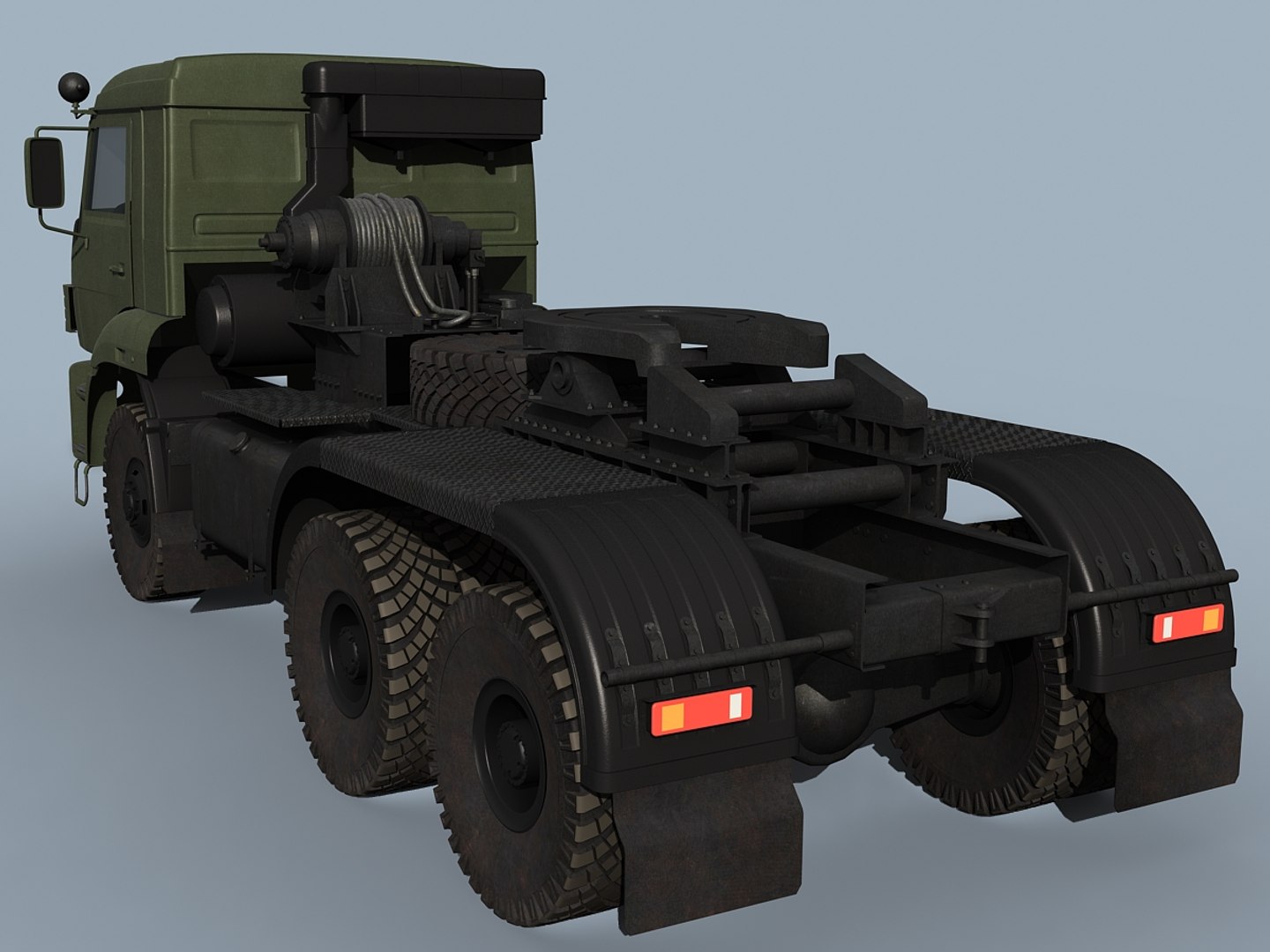 Kamaz-65225 Truck 3d Model